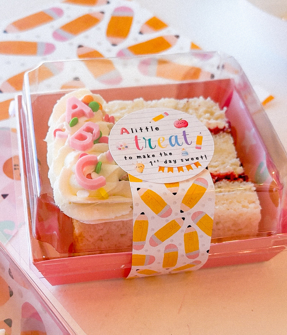 Square Pan Cake Slices Tutorial – The Pink Crumbb