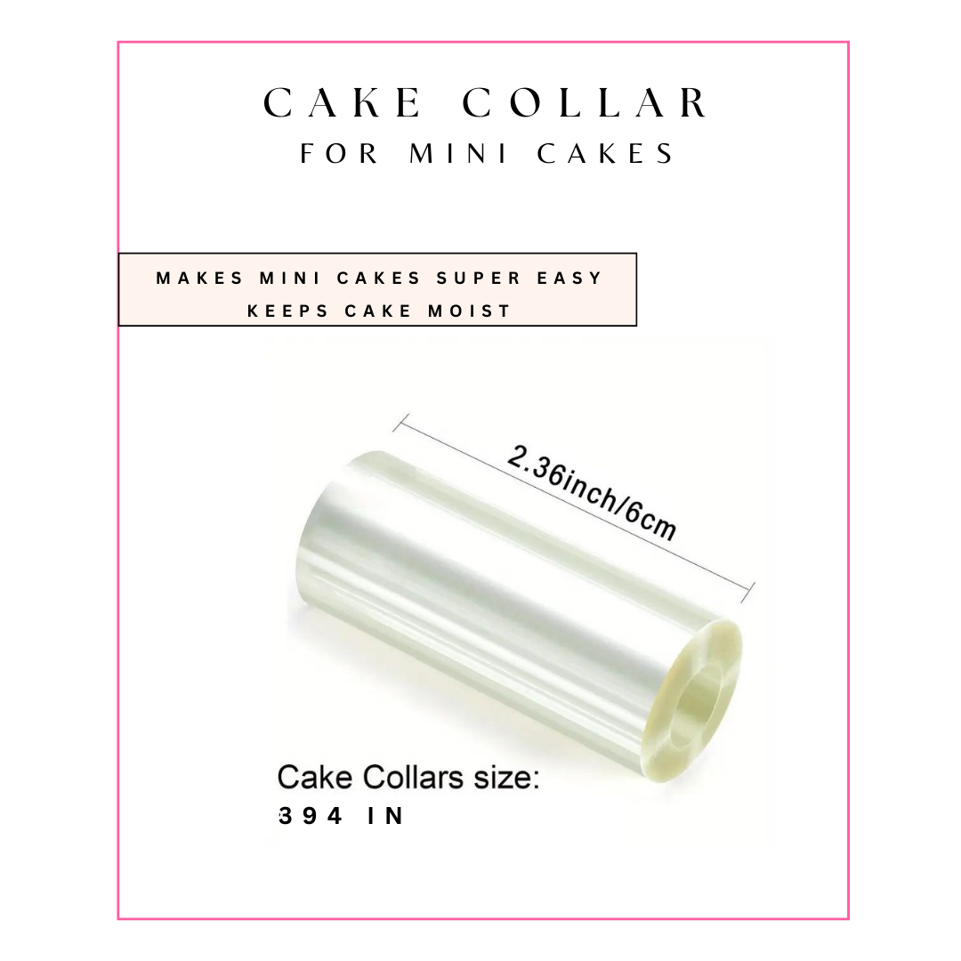 CAKE COLLAR: 2 INCH – The Pink Crumbb